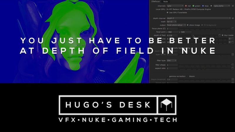 How to solve Depth of Field edge problems in Nuke - Nuke Compositing ...