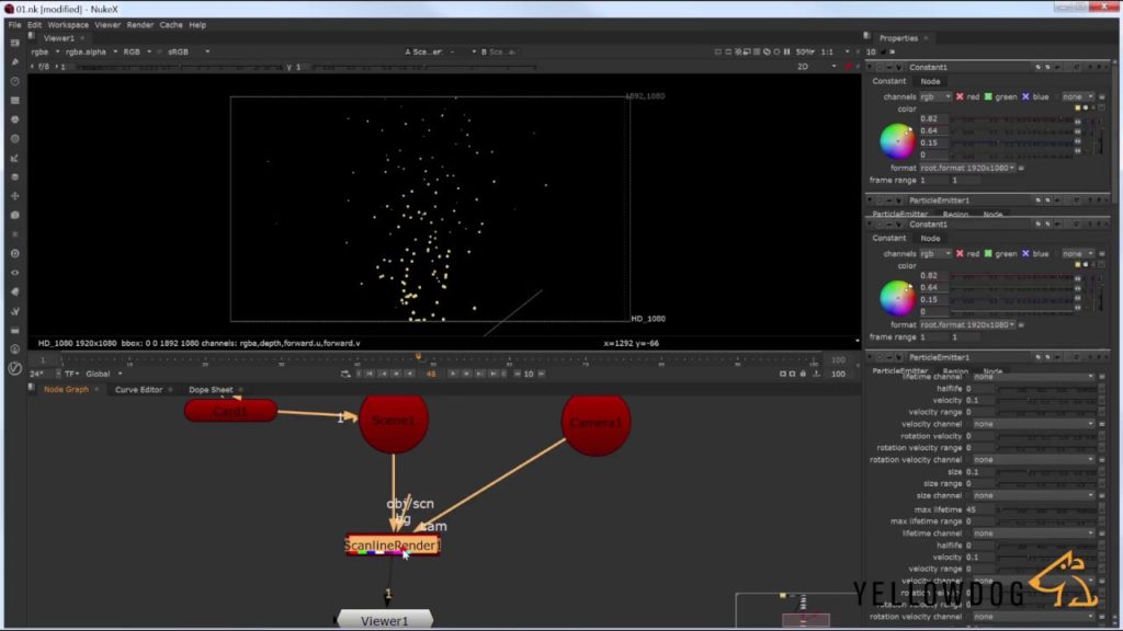 Nuke Using Particles Part 1 Nuke Compositing Tutorials